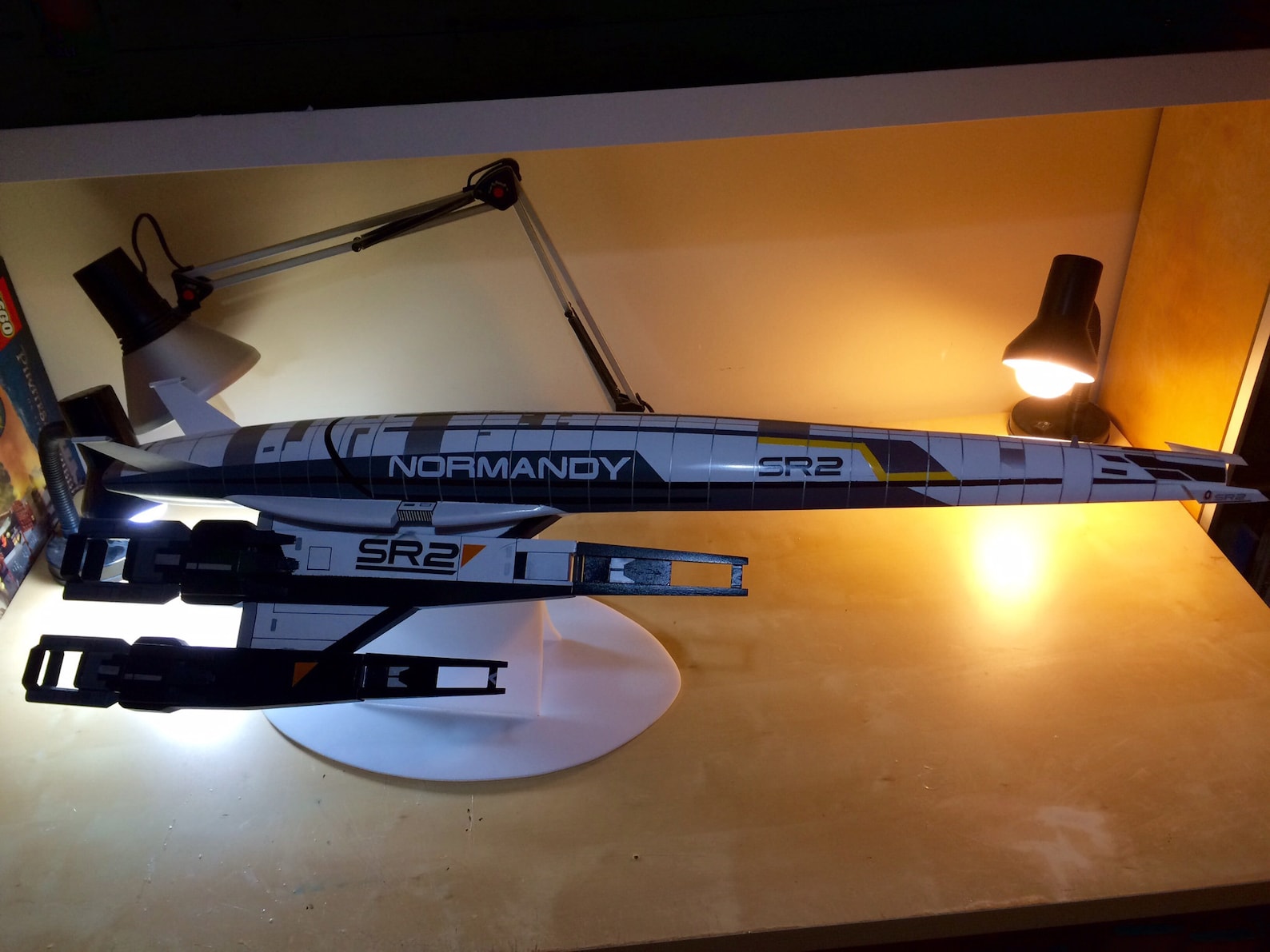 Mass Effect Normandy Sr2 Model Plans Etsy