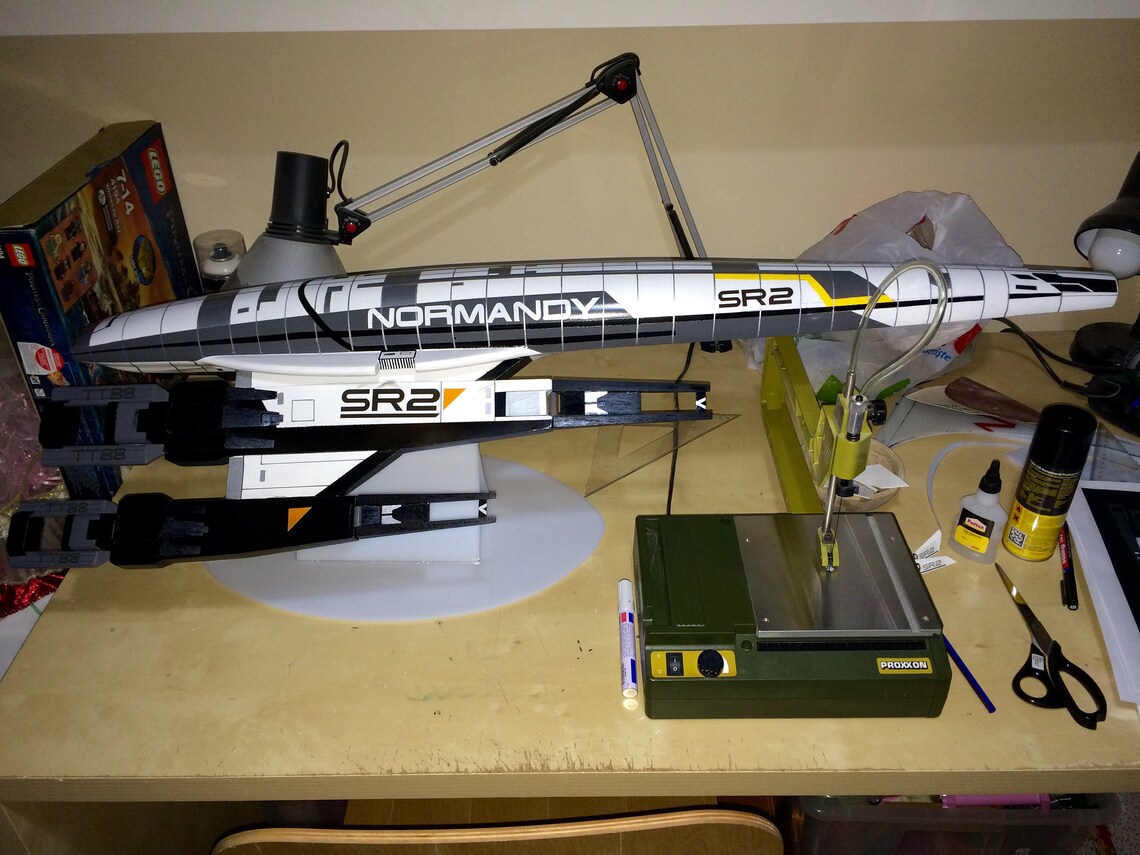 Mass Effect Normandy SR2 Model Plans - Etsy