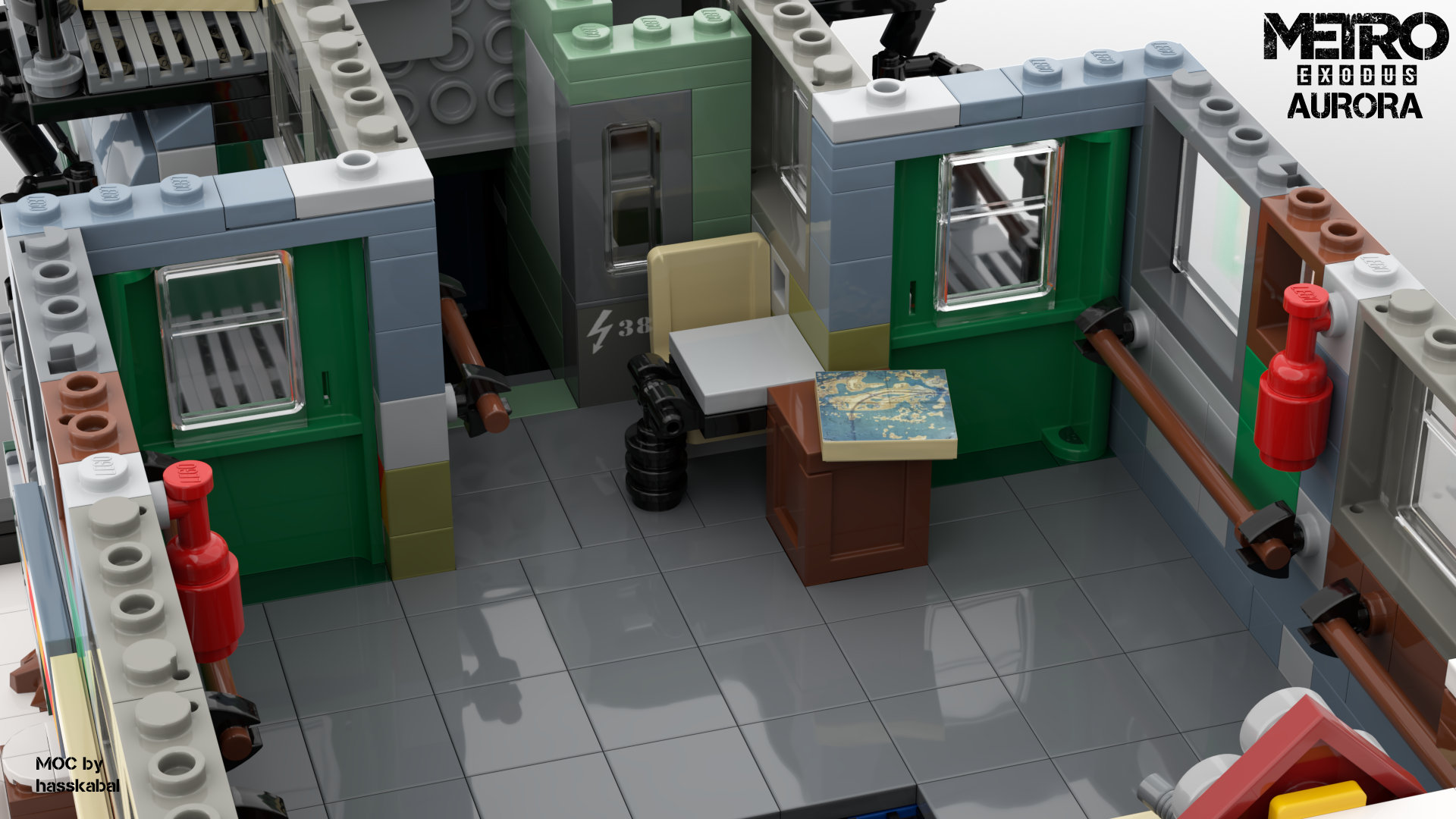 MOC Metro Exodus - Aurora - Building Instructions - Etsy