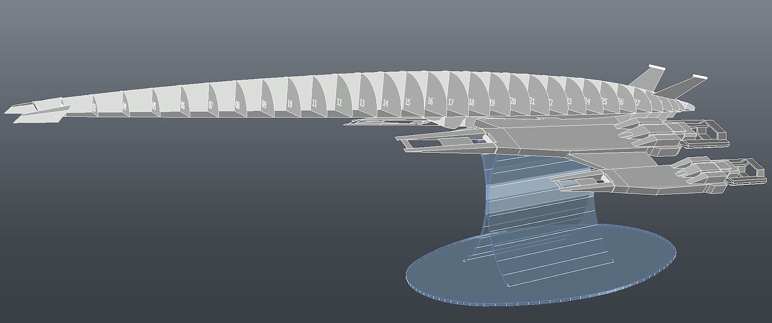 Mass Effect Normandy SR2 Model Plans - Etsy