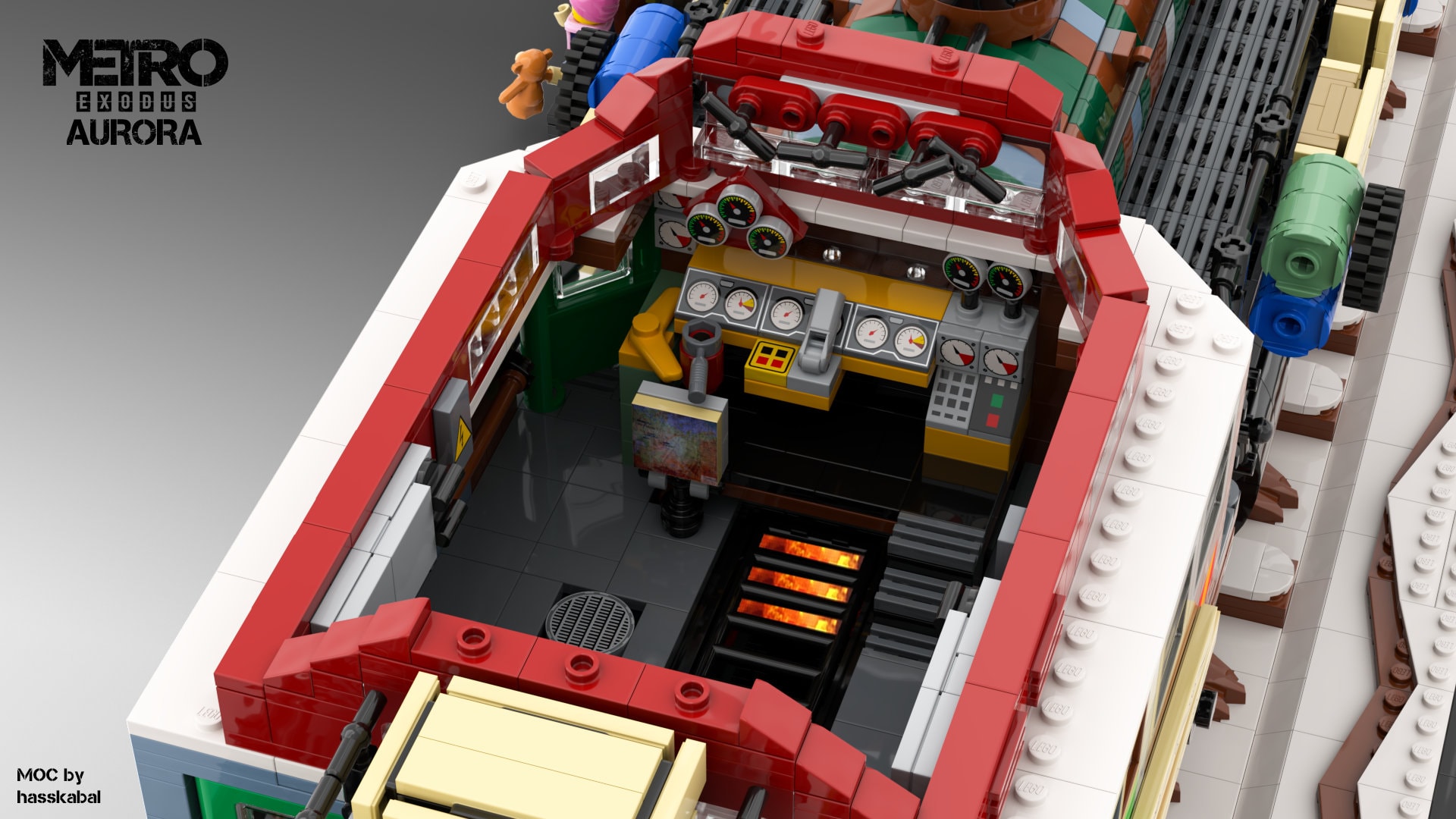 MOC Metro Exodus - Aurora - Building Instructions - Etsy