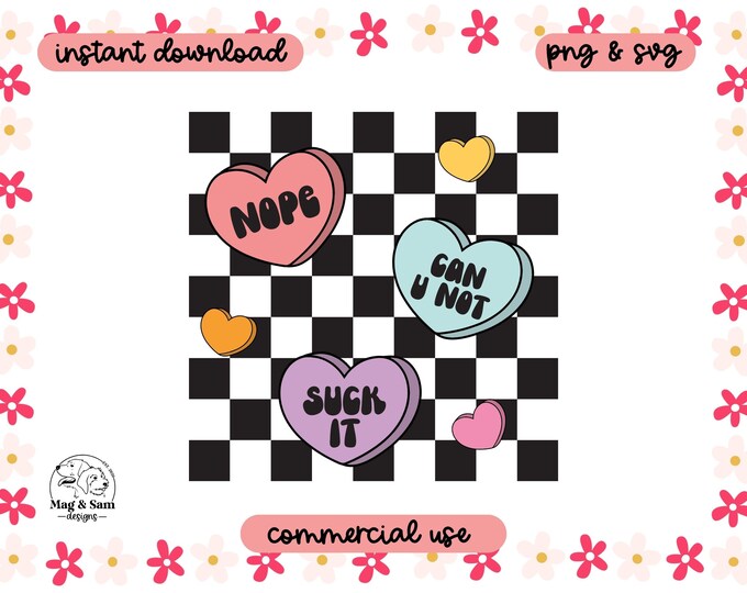 Sassy Conversation Heart PNG, Candy Heart PNG, Sweet Hearts Png ...