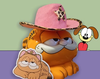 Cowboy Garfield - Etsy