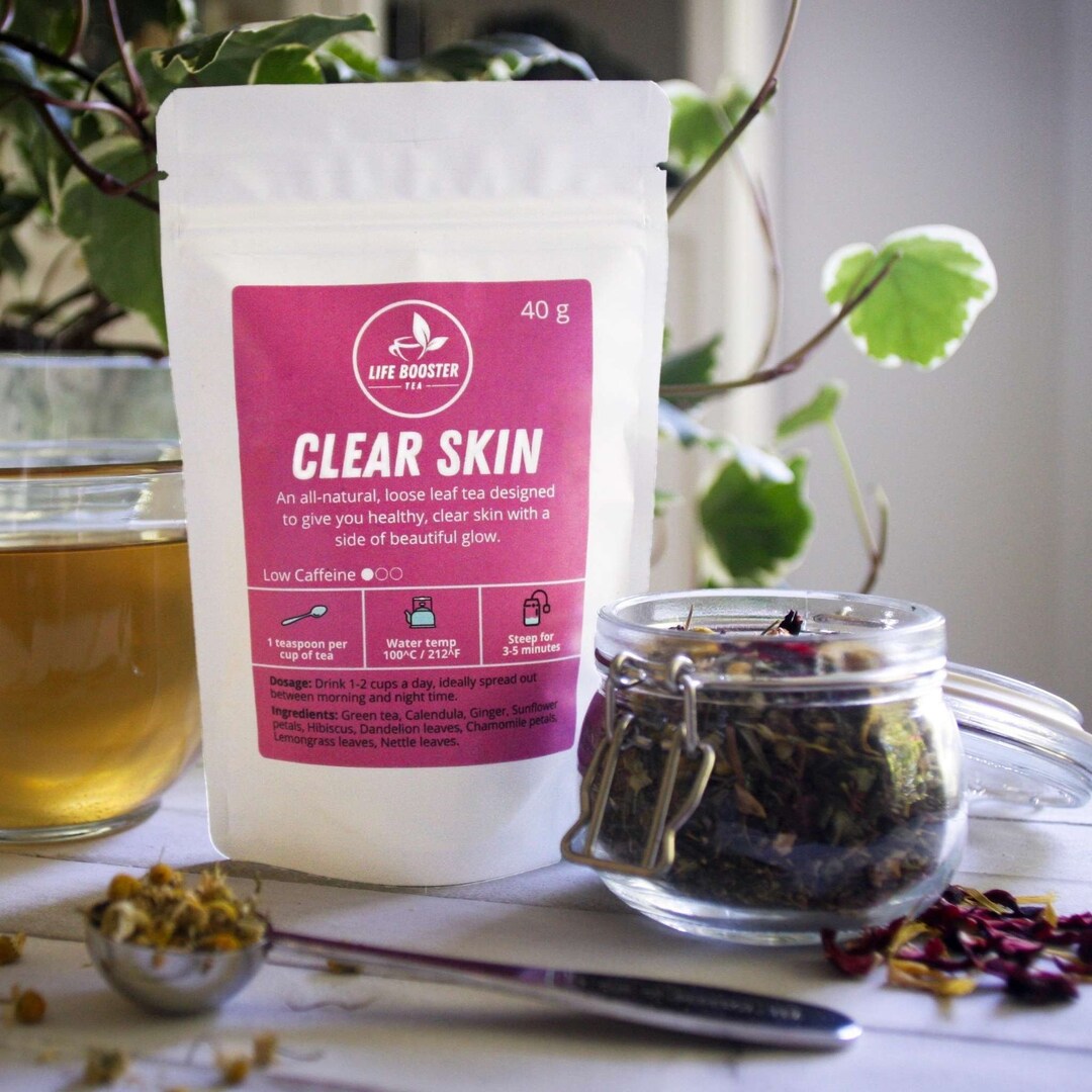 Clear Skin Tea - Etsy Canada