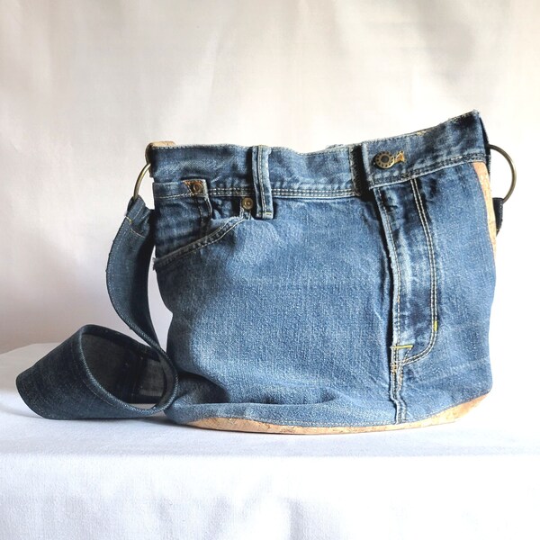 Upcycled Denim Purse - Etsy