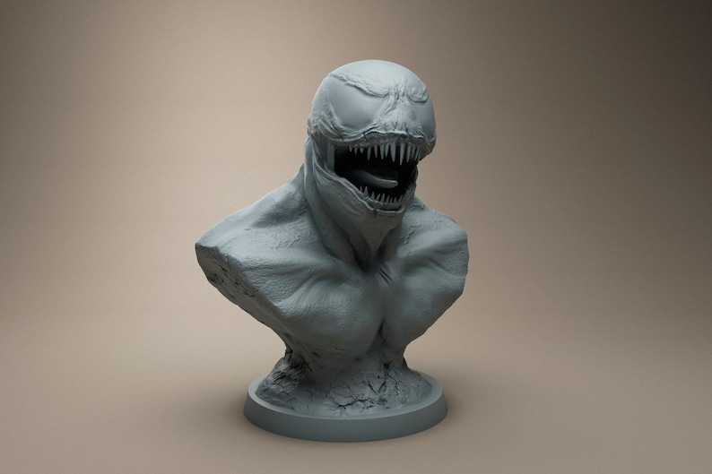 Marvel Venom 3D Print STL File Highly Detailed Statue 3D - Etsy