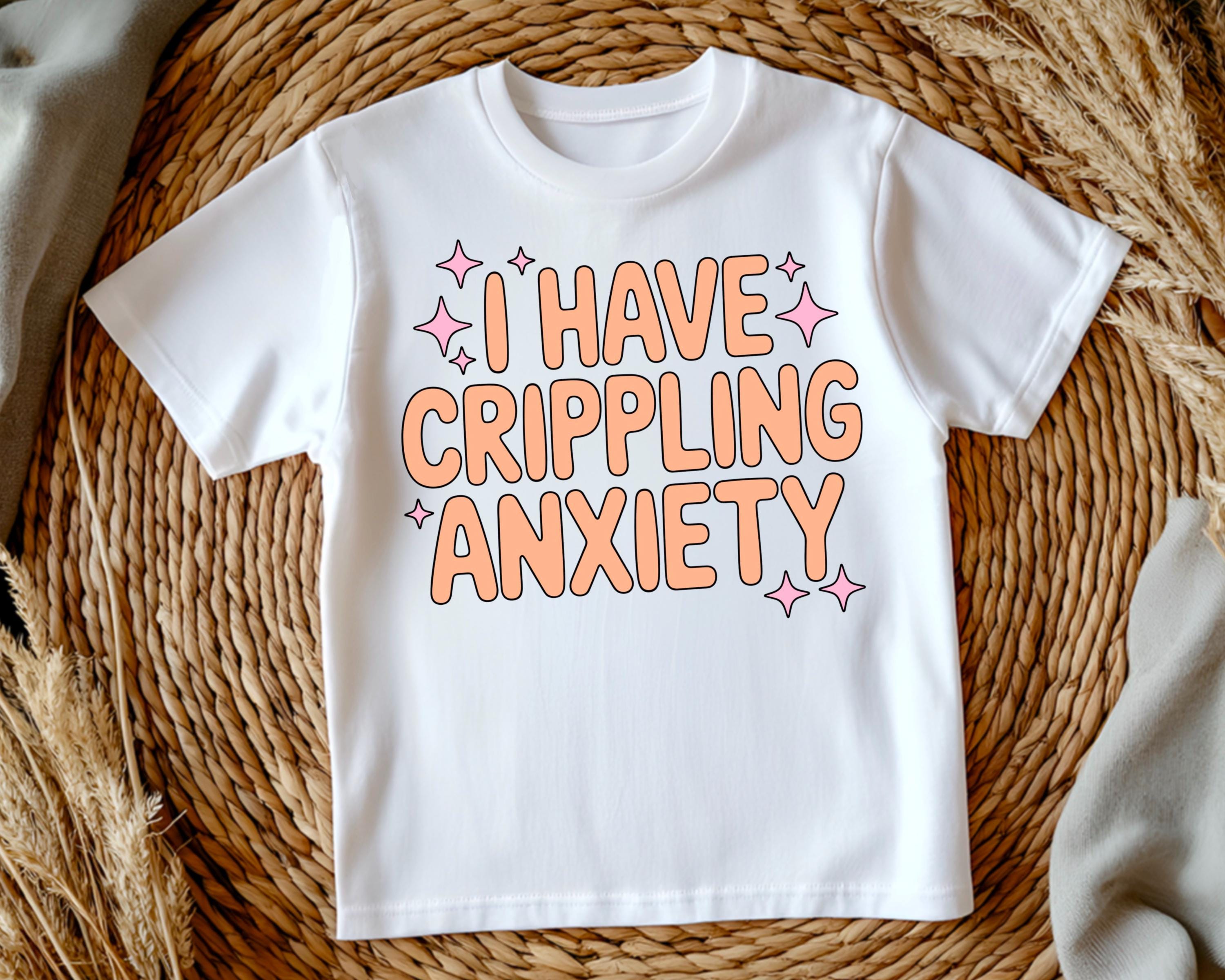 Cute but Anxious PNG Bundle, Trendy PNG Bundle, Funny Girly Mental ...