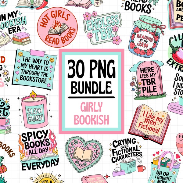 Girly Stickers - Etsy