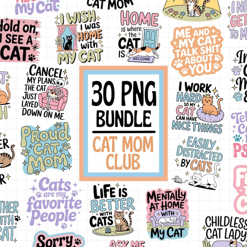 Aesthetic Stickers Cat - Etsy