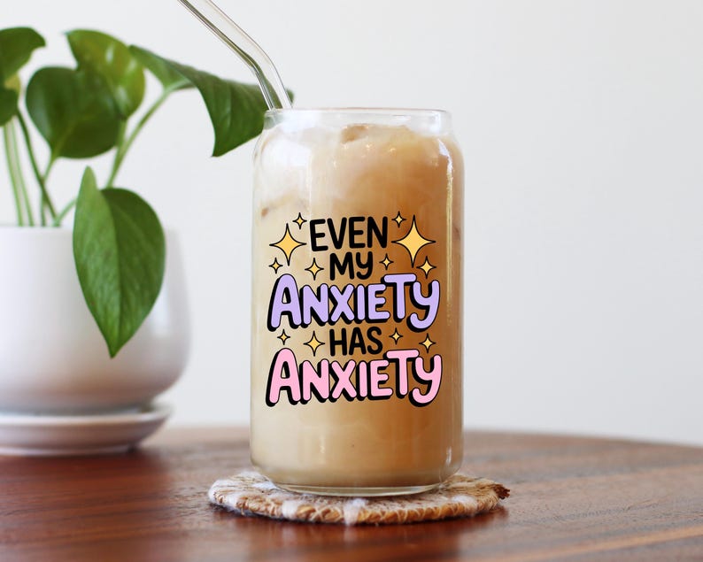 Cute but Anxious PNG Bundle, Trendy PNG Bundle, Funny Girly Mental ...