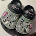 Black Custom Crocs - Etsy