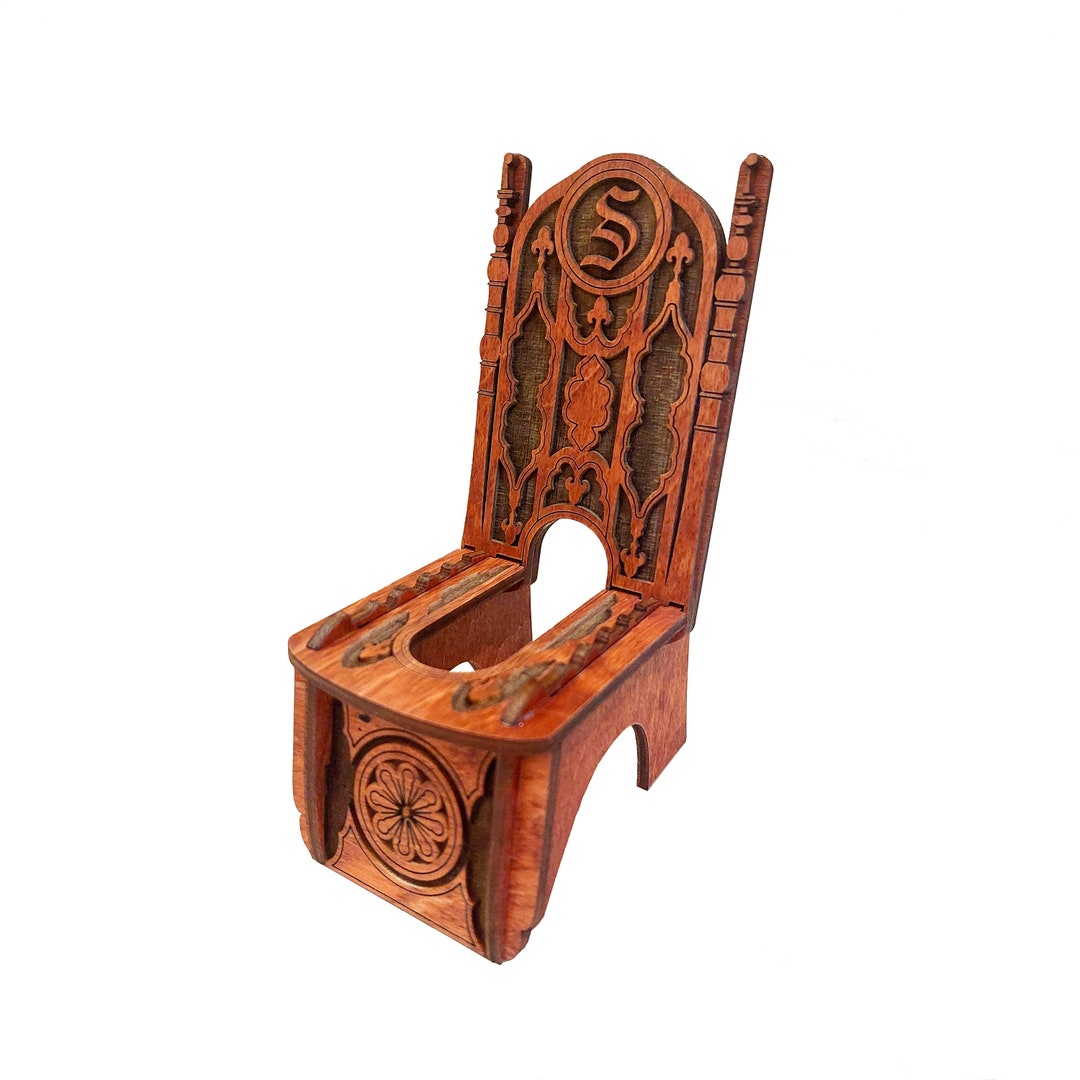 Phone Throne Custom Monogram Wood Mobile Phone Stand, Adjustible Angle ...