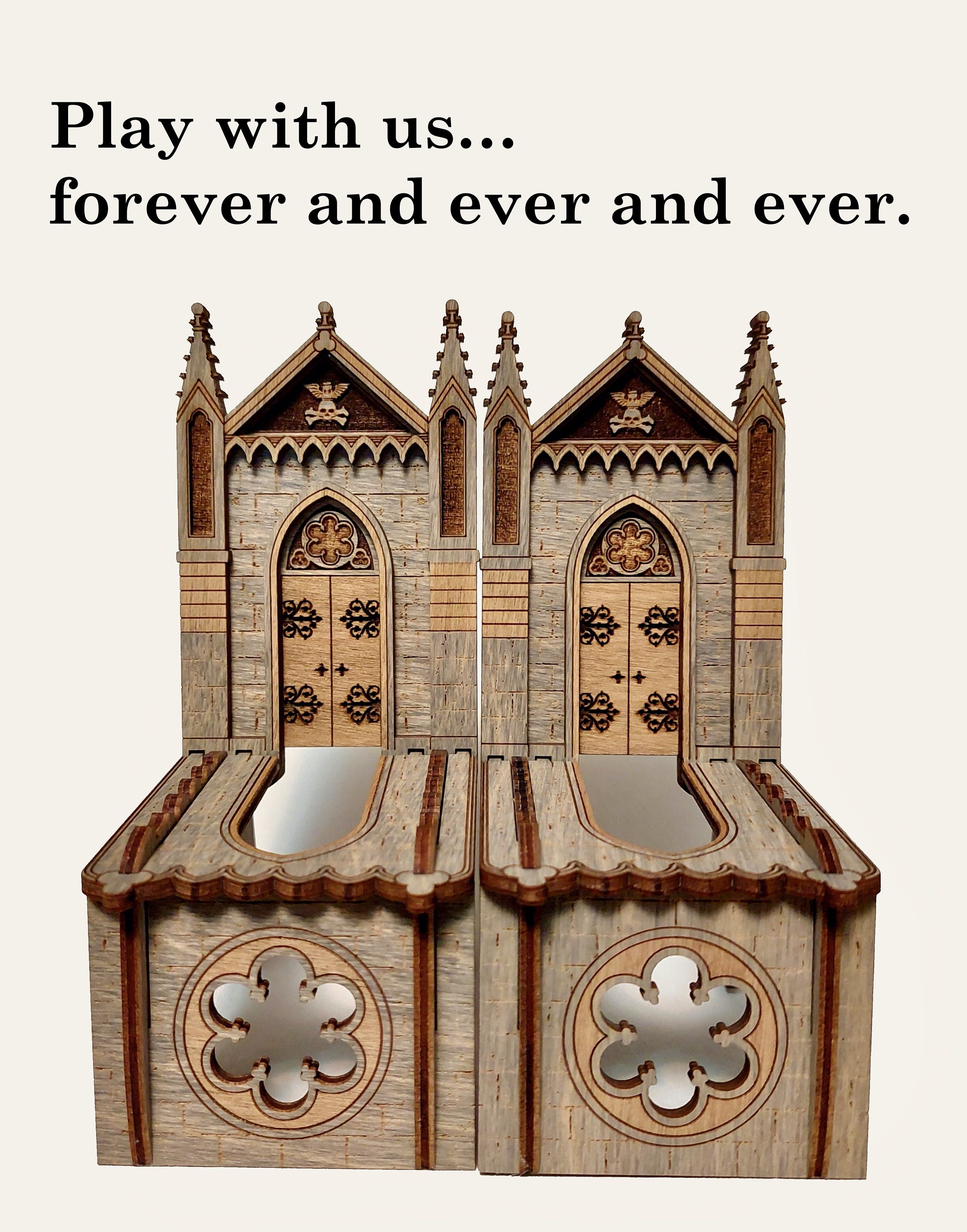 Gothic Tomb Mobile Phone Stand, Adjustible Angle. Portable Decorative ...