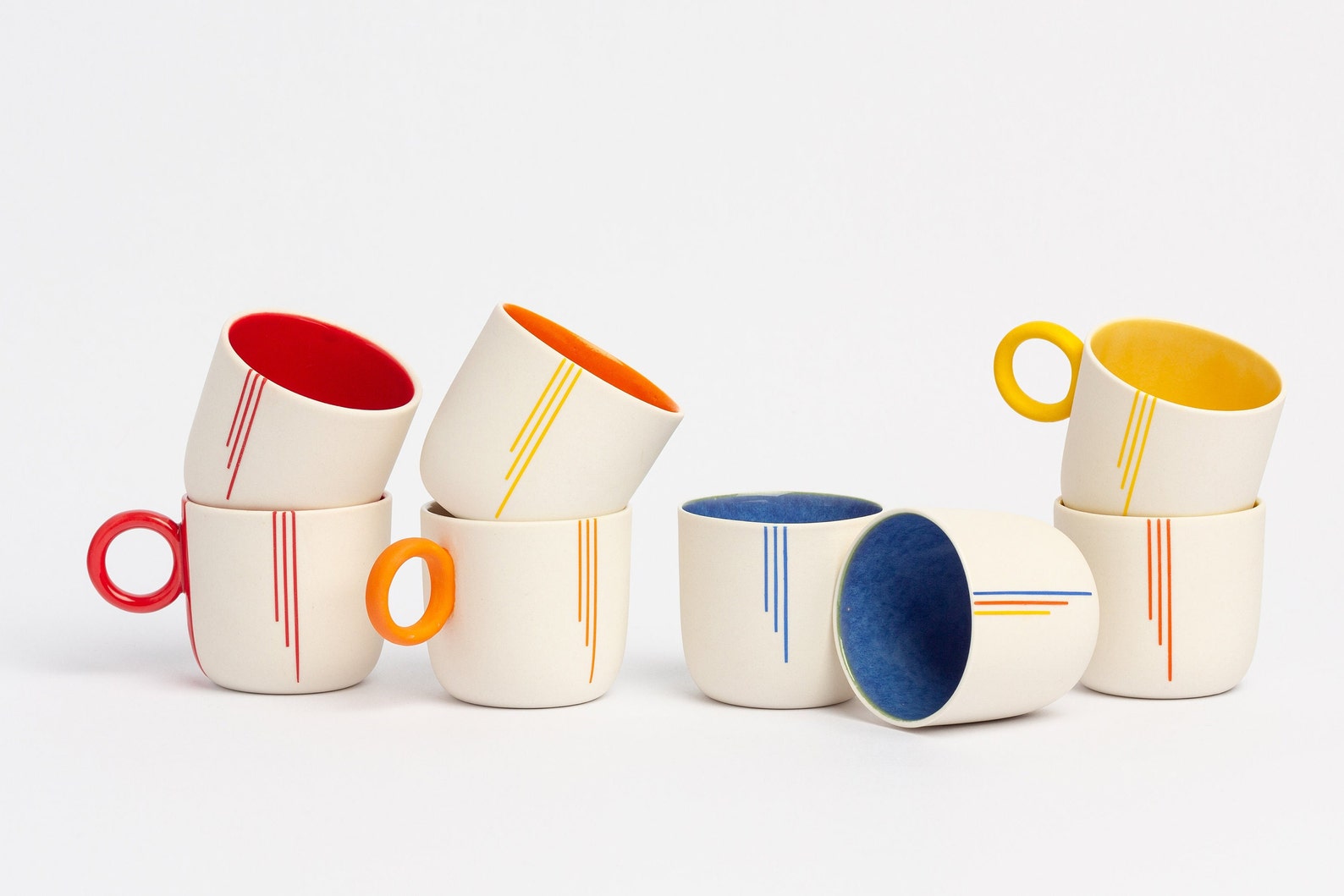 Handmade Porcelain Espresso Cup: Modern Ceramic Coffee Mug - Etsy