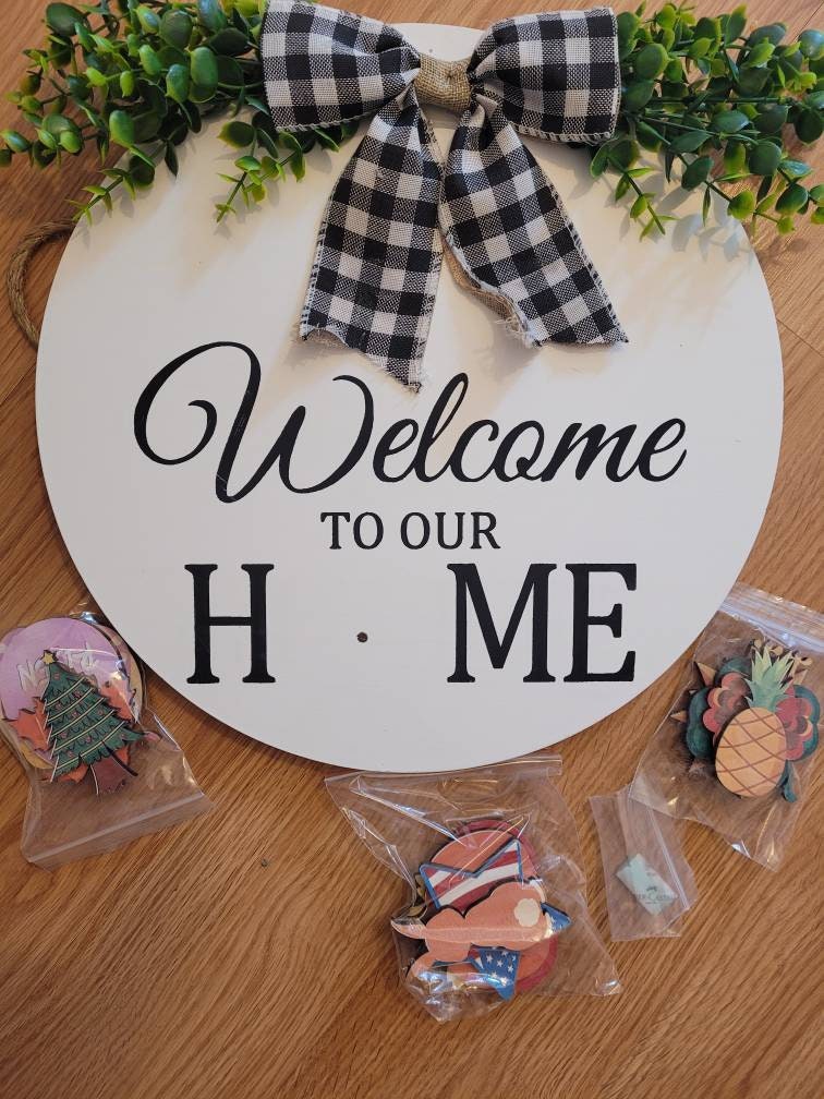 Interchangeable Welcome Sign Defects - Etsy
