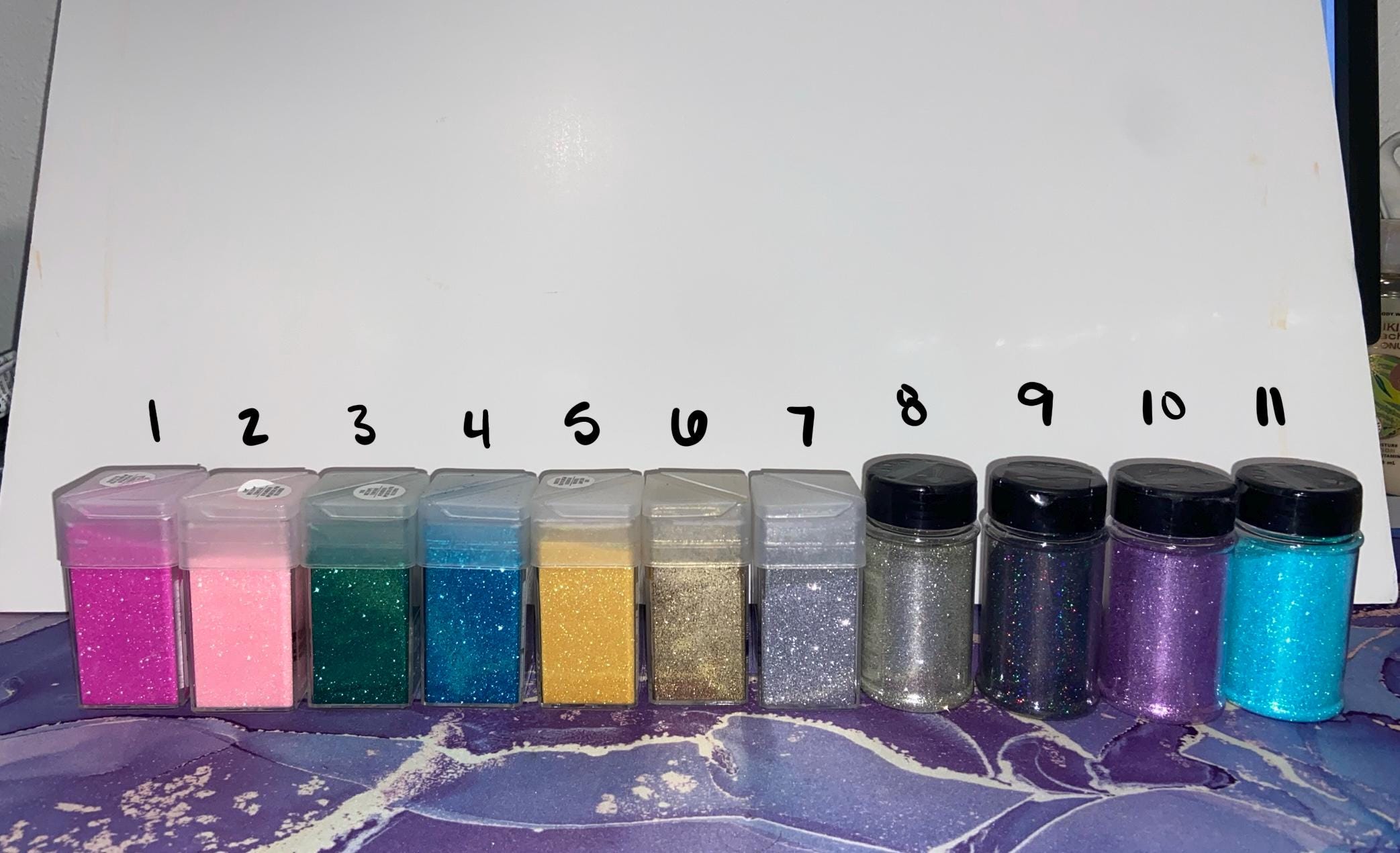 Custom Sparkly Pill Counting Spatula - Etsy