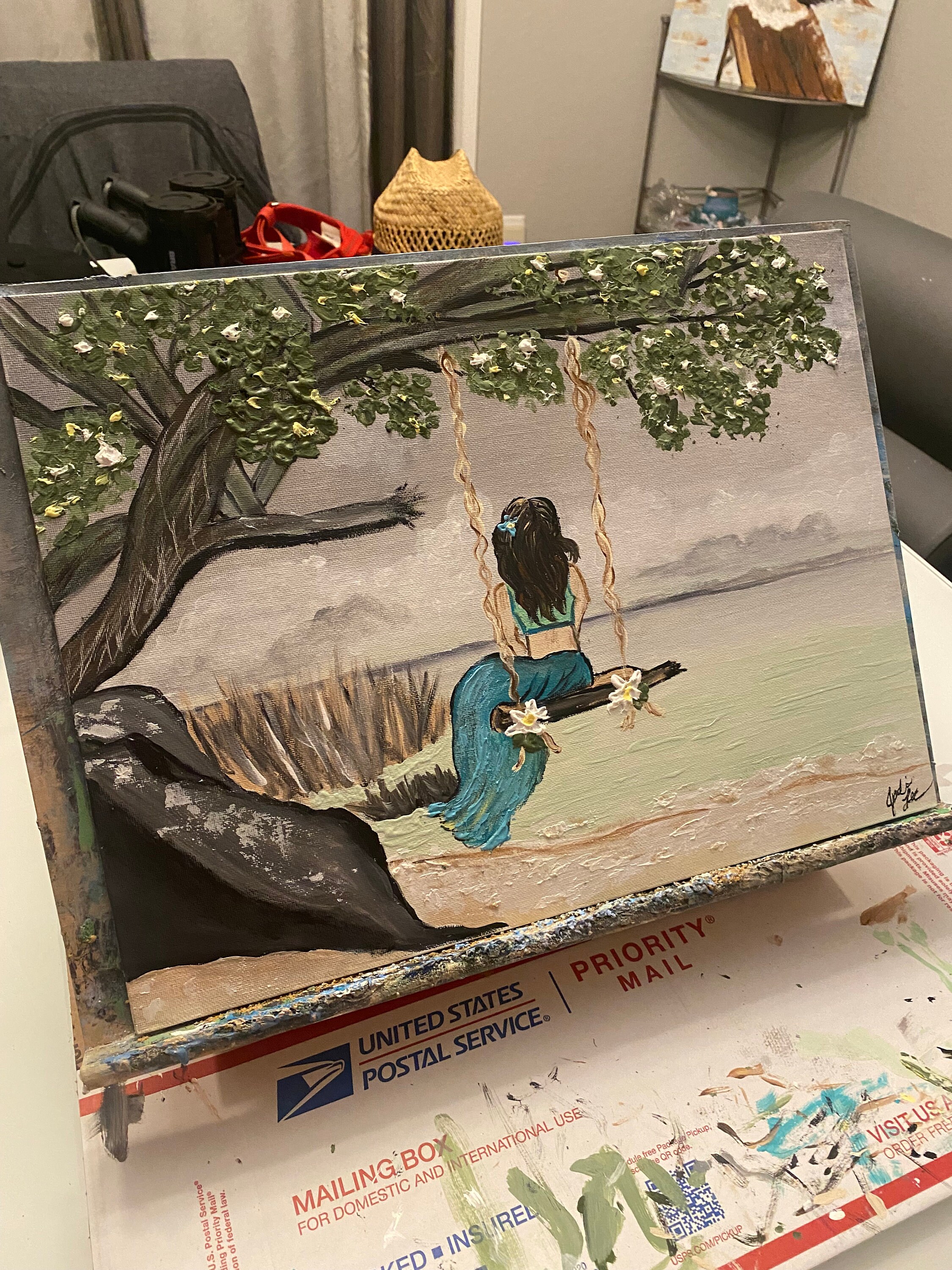 Original Texture Painting - Etsy