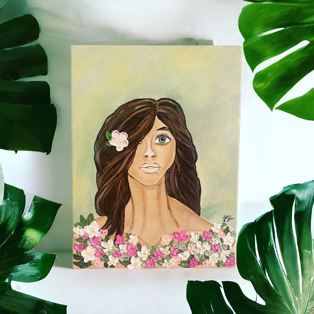 Original Creative Portrait Painting - Etsy