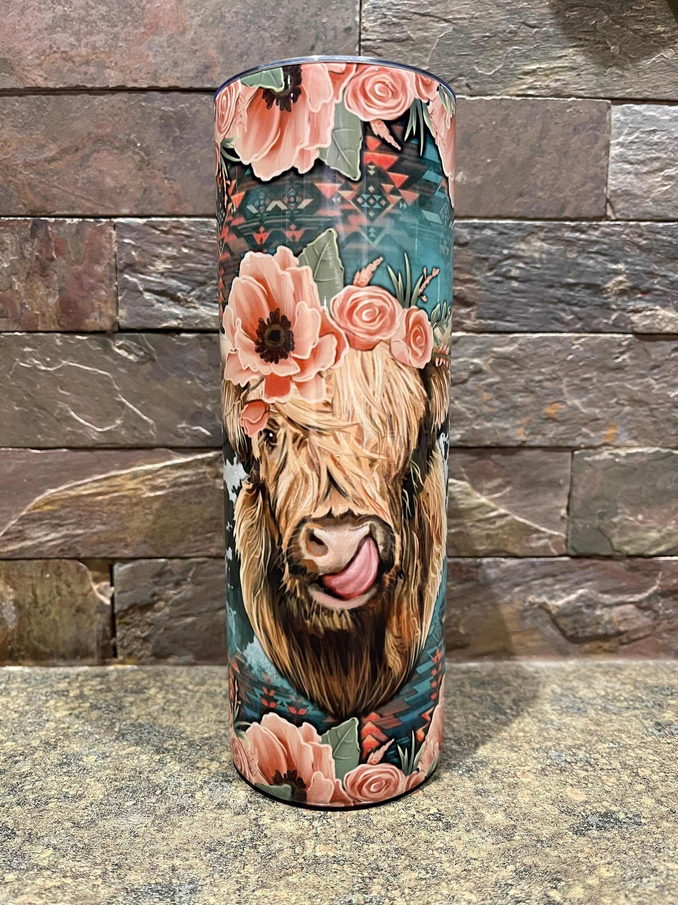 Highland Cow Tumbler - Etsy