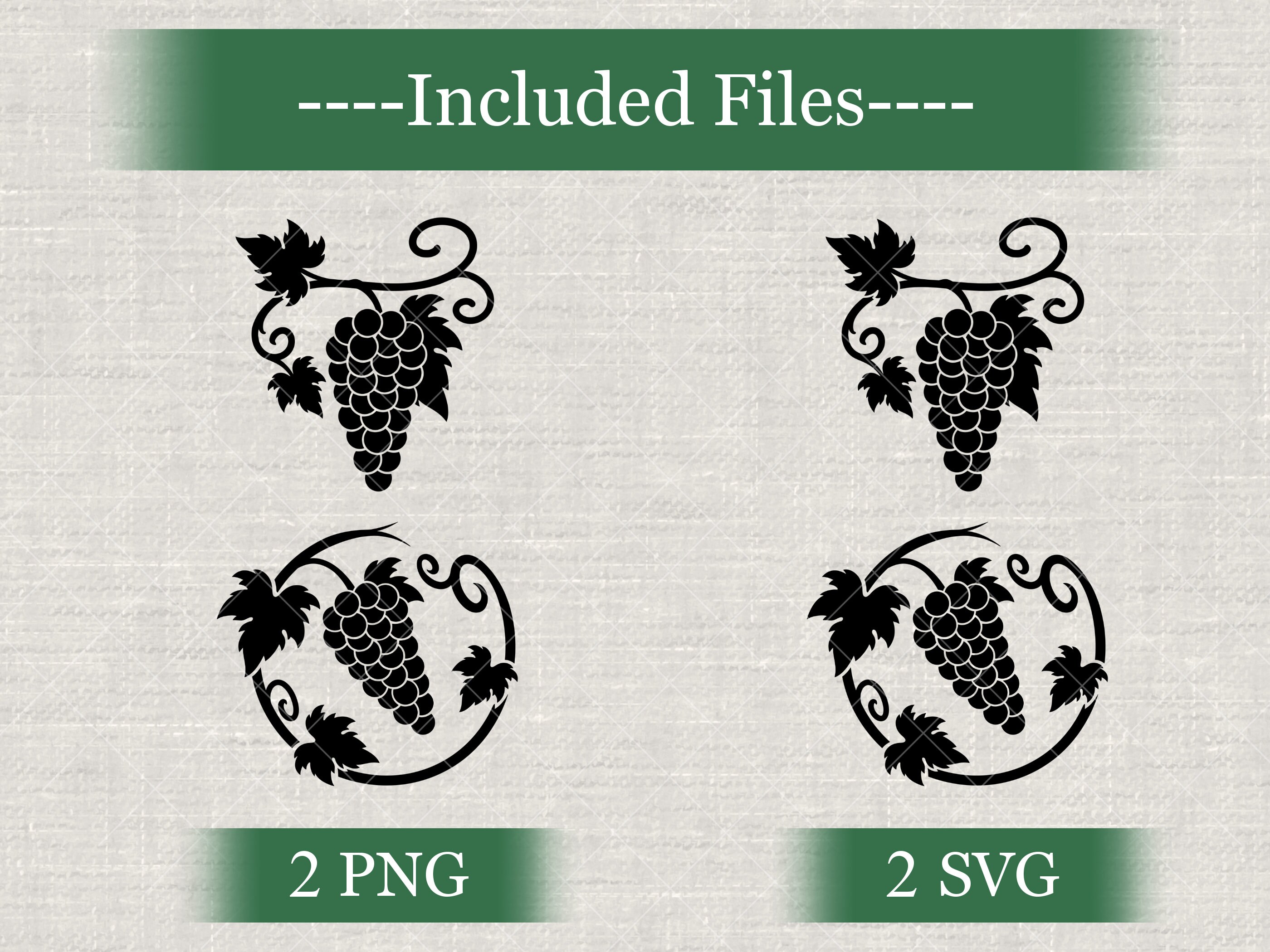 Grape PNG Clipart Grape Leaves SVG Grape Vine SVG Vine - Etsy Australia