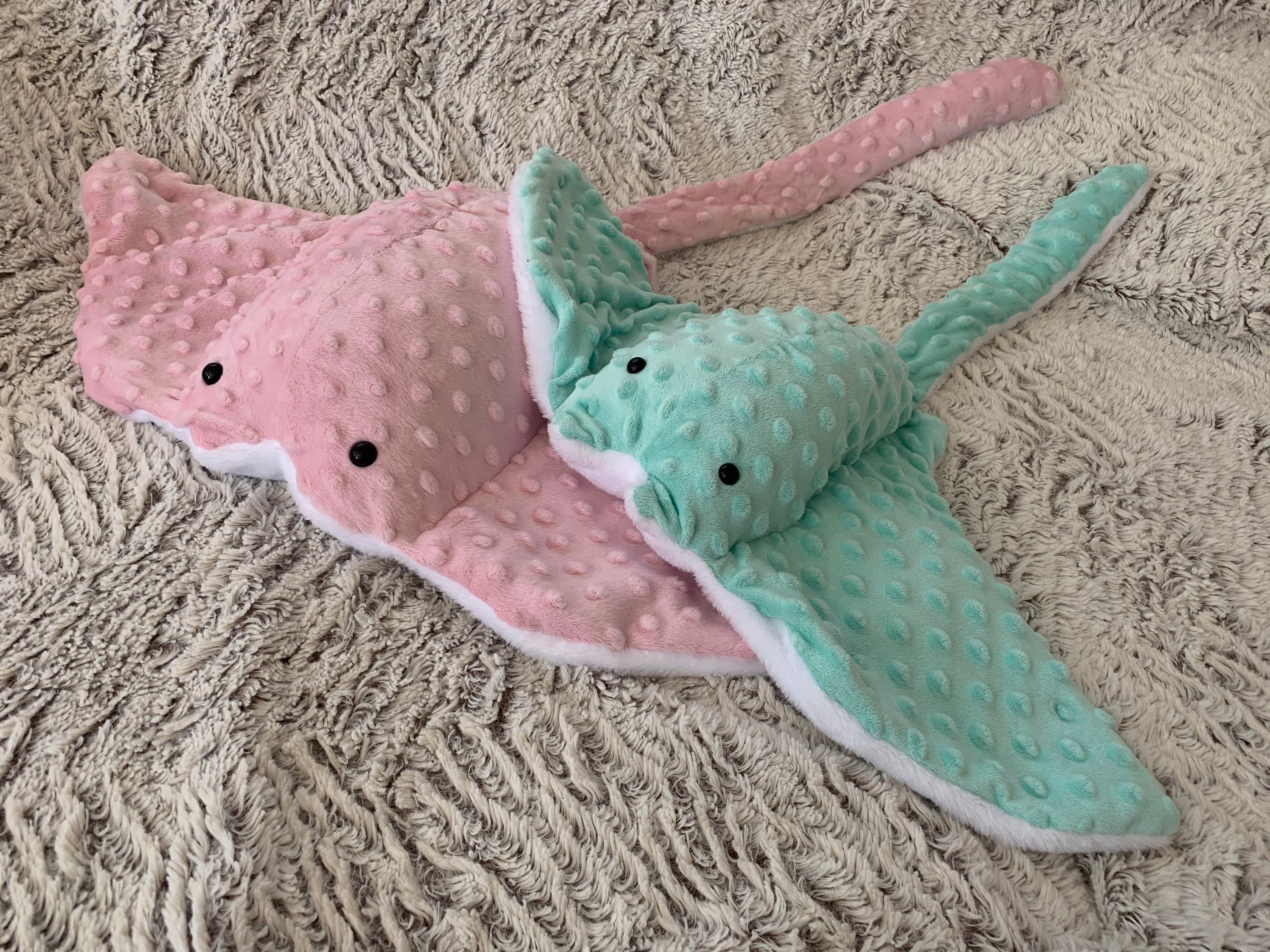 Handmade extra large weighted stingray 65cm plush animal/ | Etsy