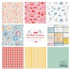 Old School School Books Panel of 10 Vintage Book Covers CD14962-WHITE J ...