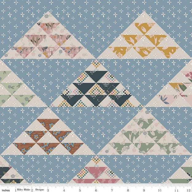 Honey Locust | Echelons - Cheater Print | Cotton Fabric | Amber Johnson ...