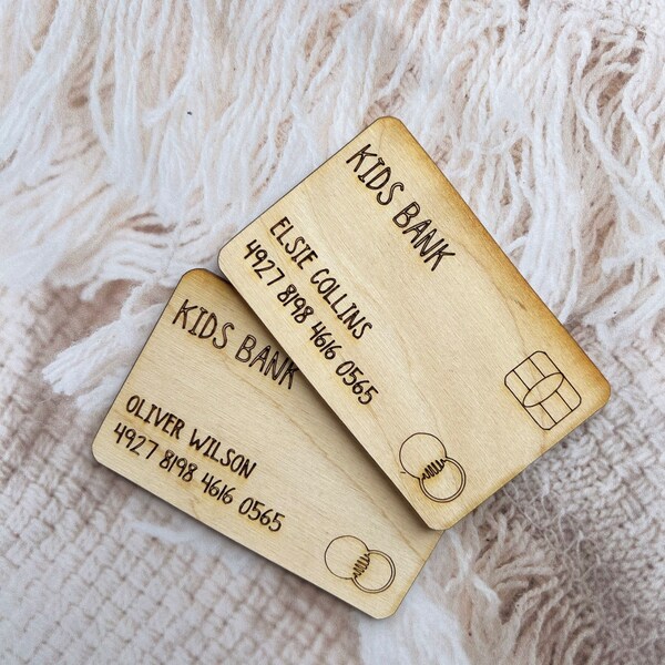 Toy Credit Card - Etsy