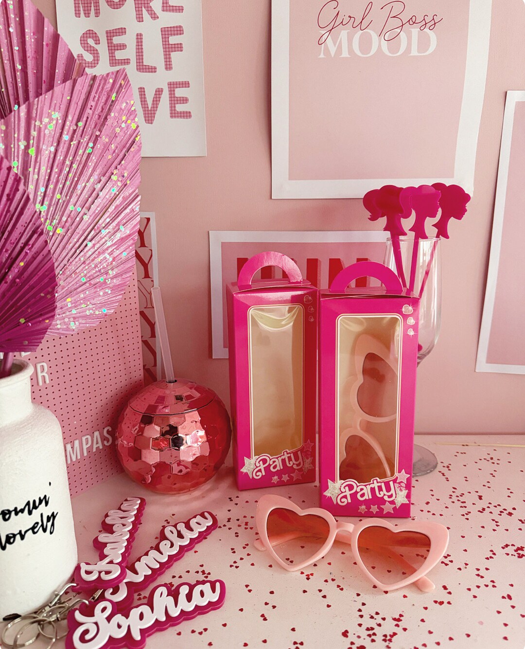 The Ultimate Barbie Party Pack | Pink Hen Party Decorations | Party ...