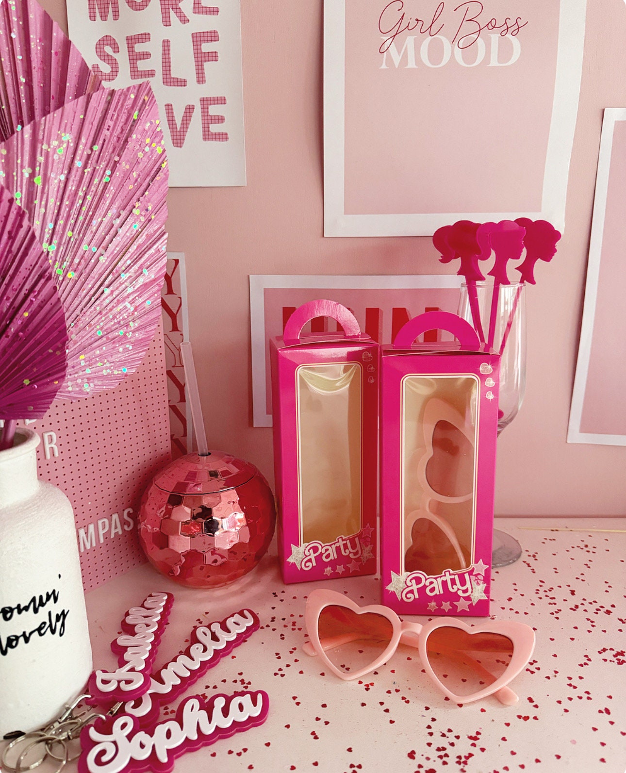 The Ultimate Hen Party Pack | Pink Hen Party Decorations | Party Pack ...
