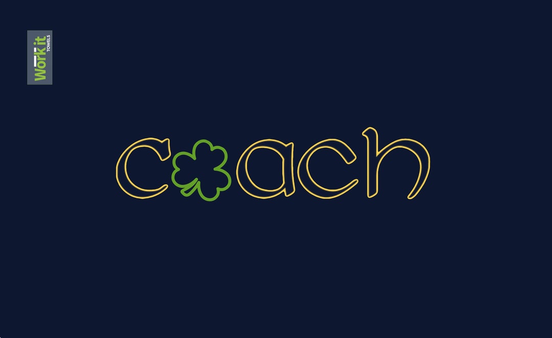 Shamrock Coach/ Coach Gift/ Irish/ St Paddy's Day/ St Patrick's Day ...