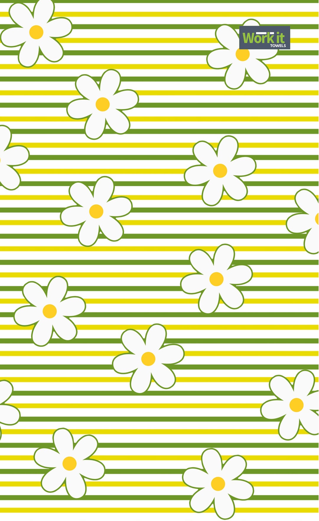 Daisy, Gym Towel, Fitness Towel, Exercise Towel, Sweat Towel, Workout ...