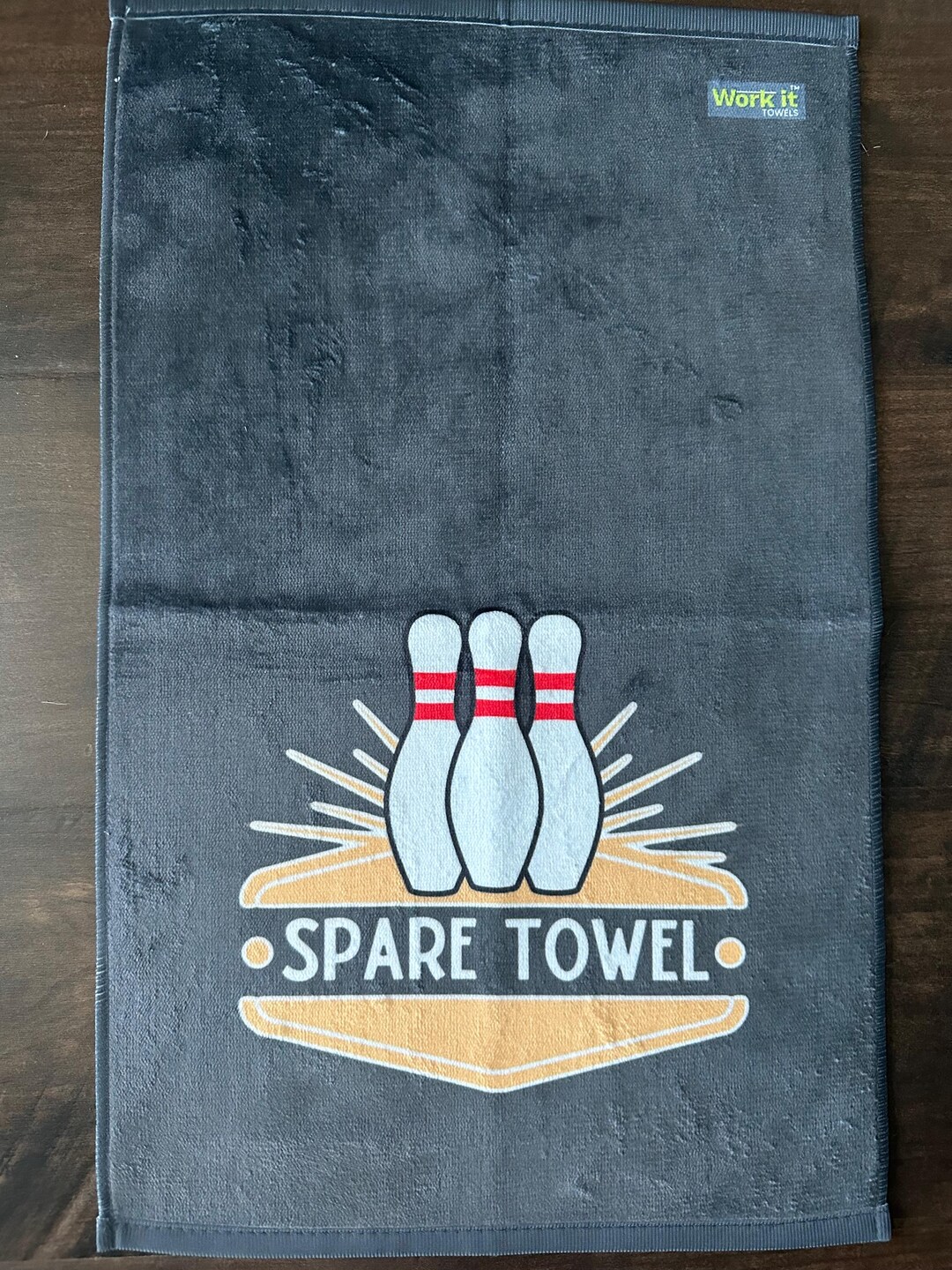 Spare Bowling Towel, Bowler, Bowl, Bowling League Gifts, Sport Towel ...