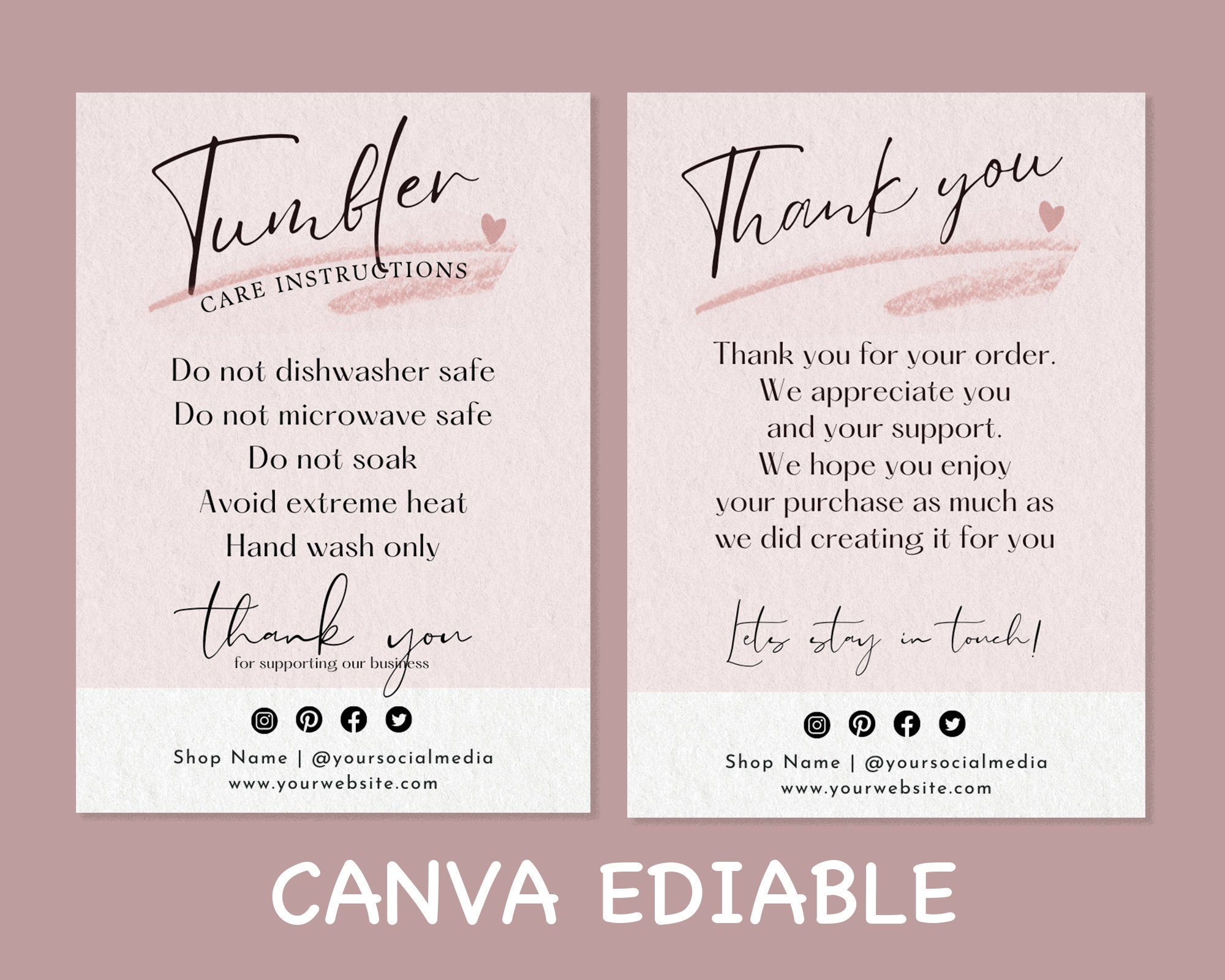 Daily Reminder Tumbler Wrap Positive Words Tumbler Gift for - Etsy