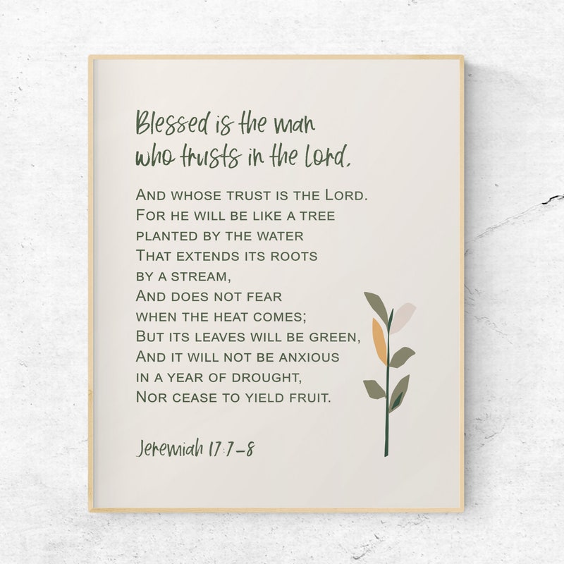 Jeremiah 17 - Etsy