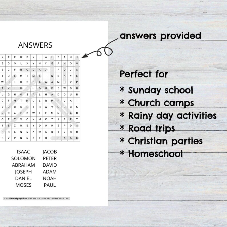 The Last Supper Bible Word Search Puzzle PDF for Kids, Christian ...