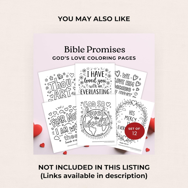 Christian Valentine Bingo Game Printable for Bible Study, Church Event ...