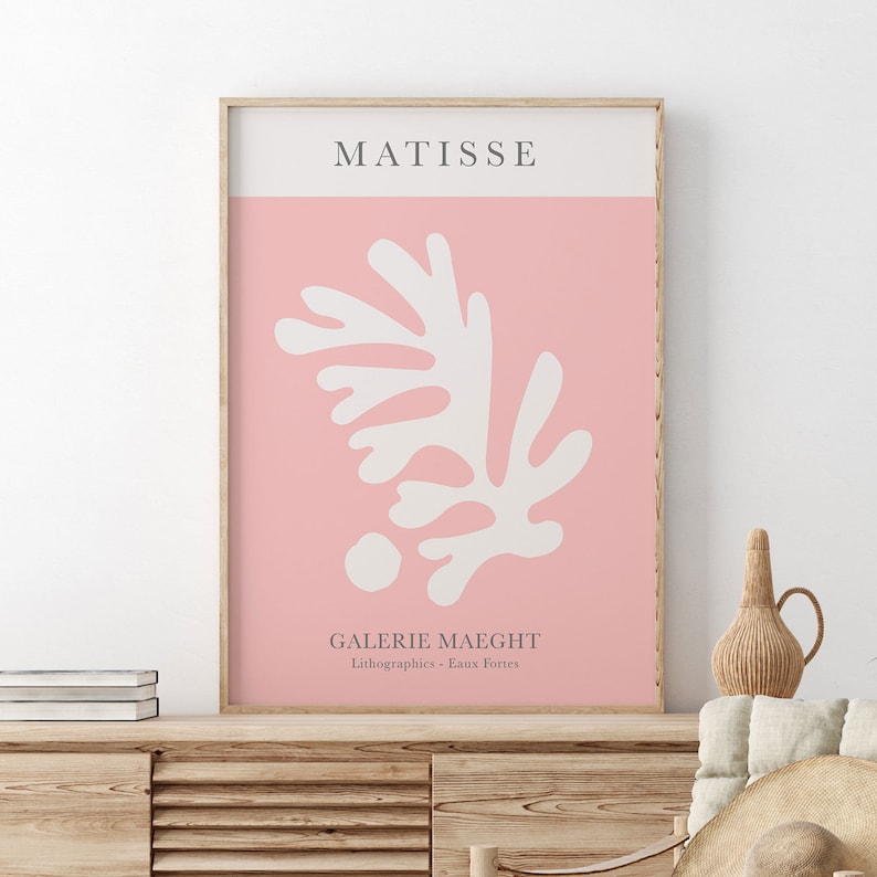 Henri Matisse Premium Matte Poster, Galerie Maeght, Matisse Wall Art - Etsy