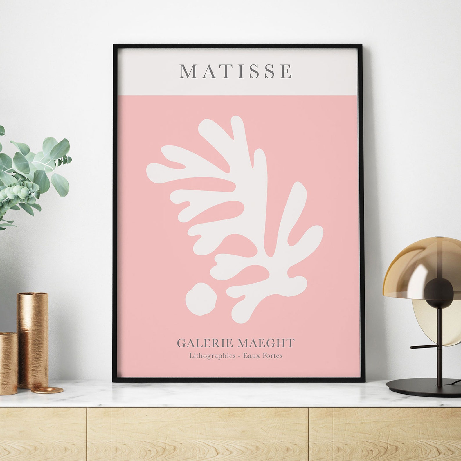 Henri Matisse Premium Matte Poster, Galerie Maeght, Matisse Wall Art - Etsy