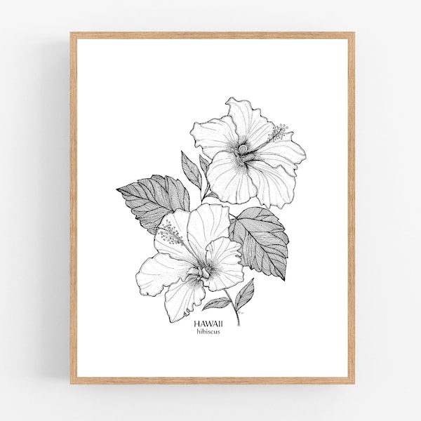 Hawaii State Flower - Etsy