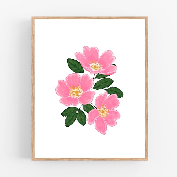 Wild Prairie Rose - Etsy
