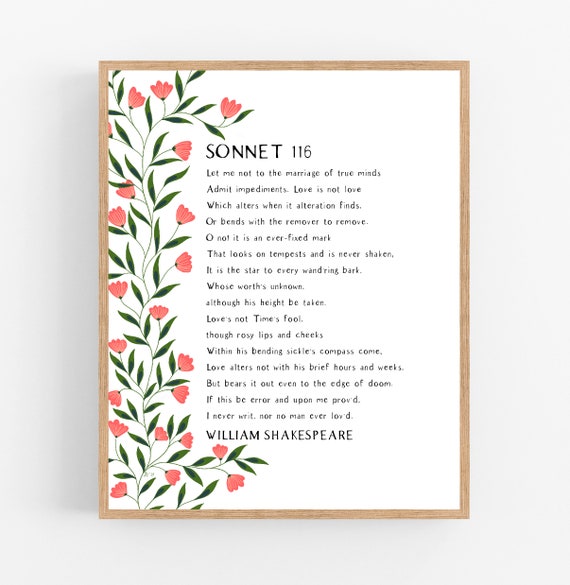 Shakespeare Sonnet 116 Quotes
