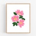 Wild Prairie Rose Illustration Print / Printable / Art / Digital ...