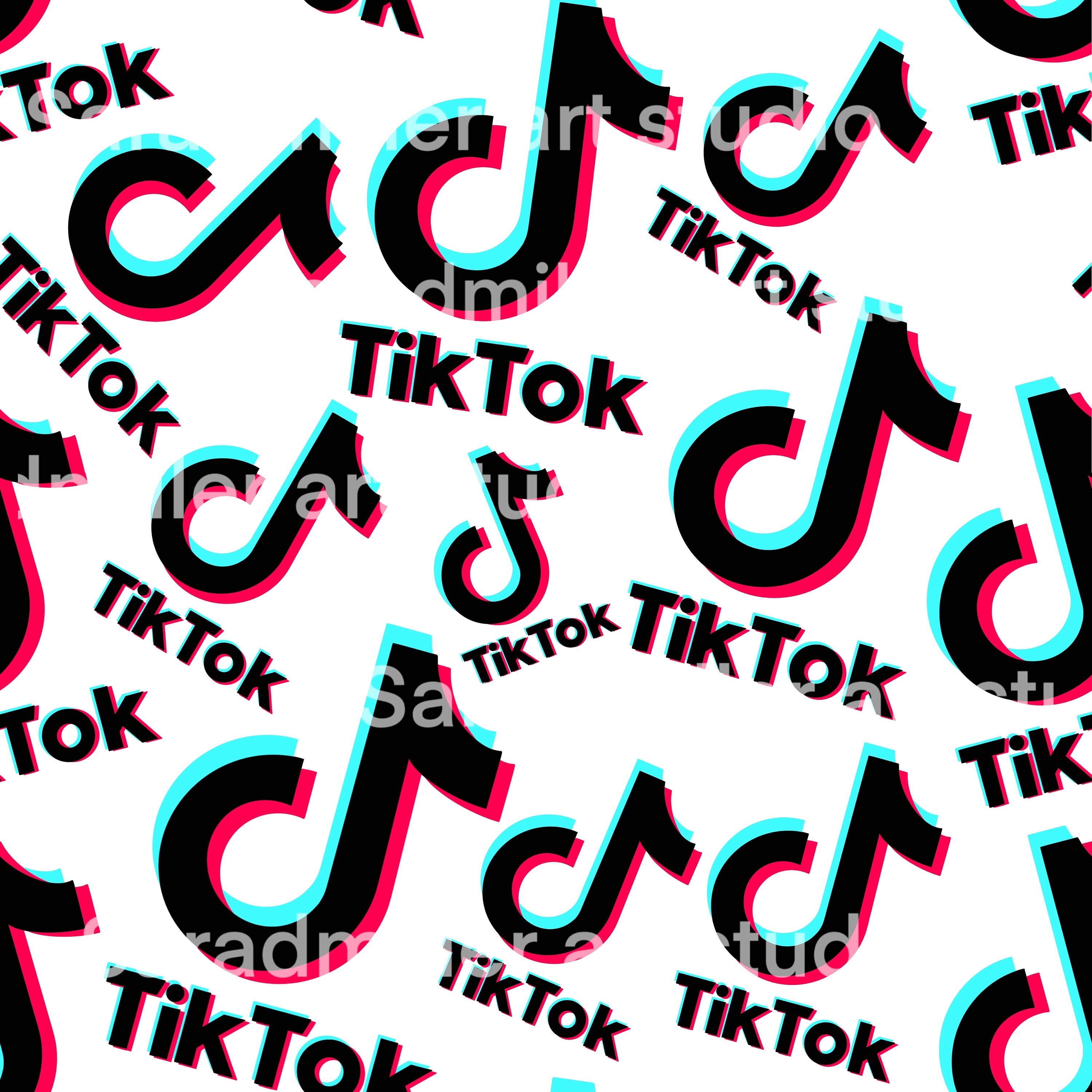 2 in 1 Cool TIKTOK Design pack / 2 in 1 pack / seamless | Etsy