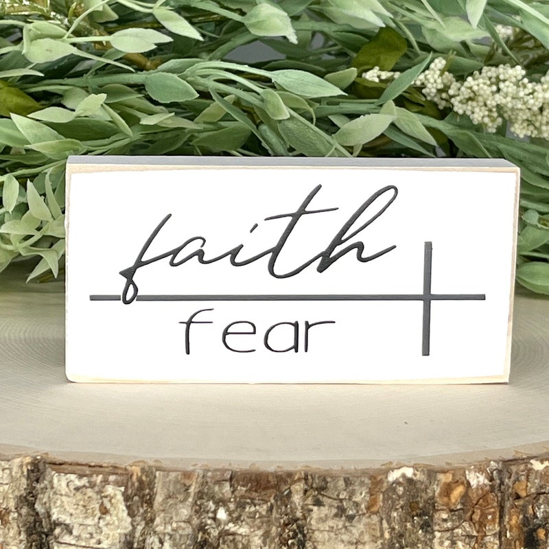 Faith Sign - Etsy
