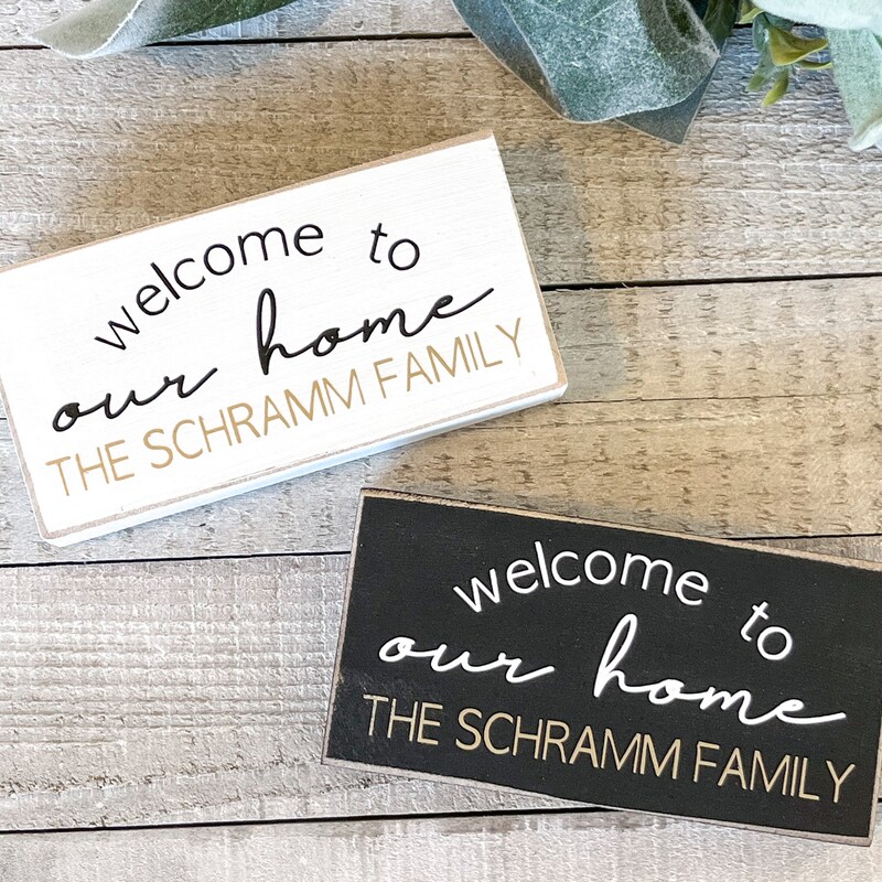 Mini Wood Sign - Etsy