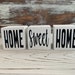 Small Wood Sign, Set of 3 Blocks, 1.5", Mantle Decor, Shelf Sitter ...