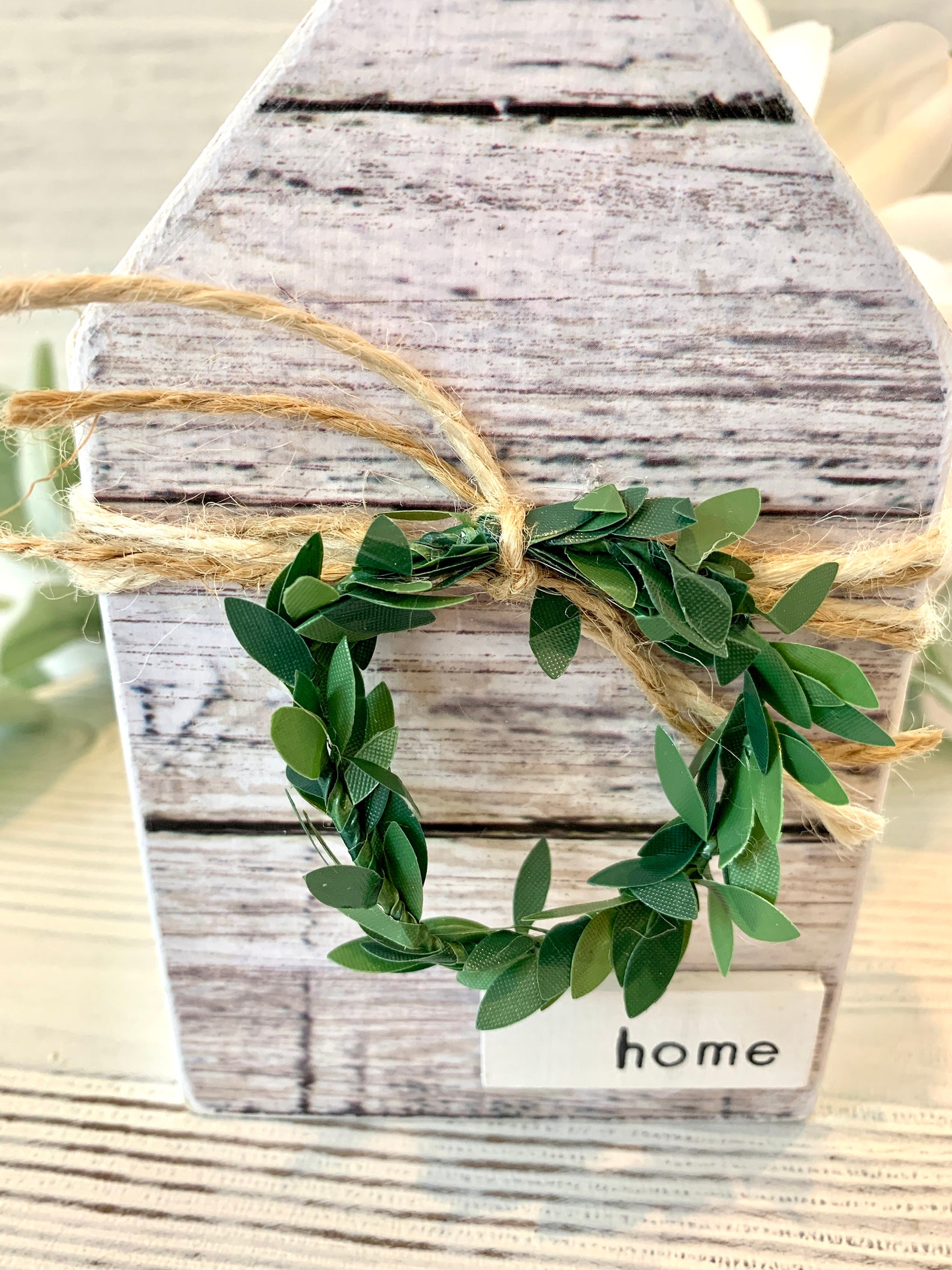 Small Wood House Sign Wood House Mini Wood Sign Mantle - Etsy