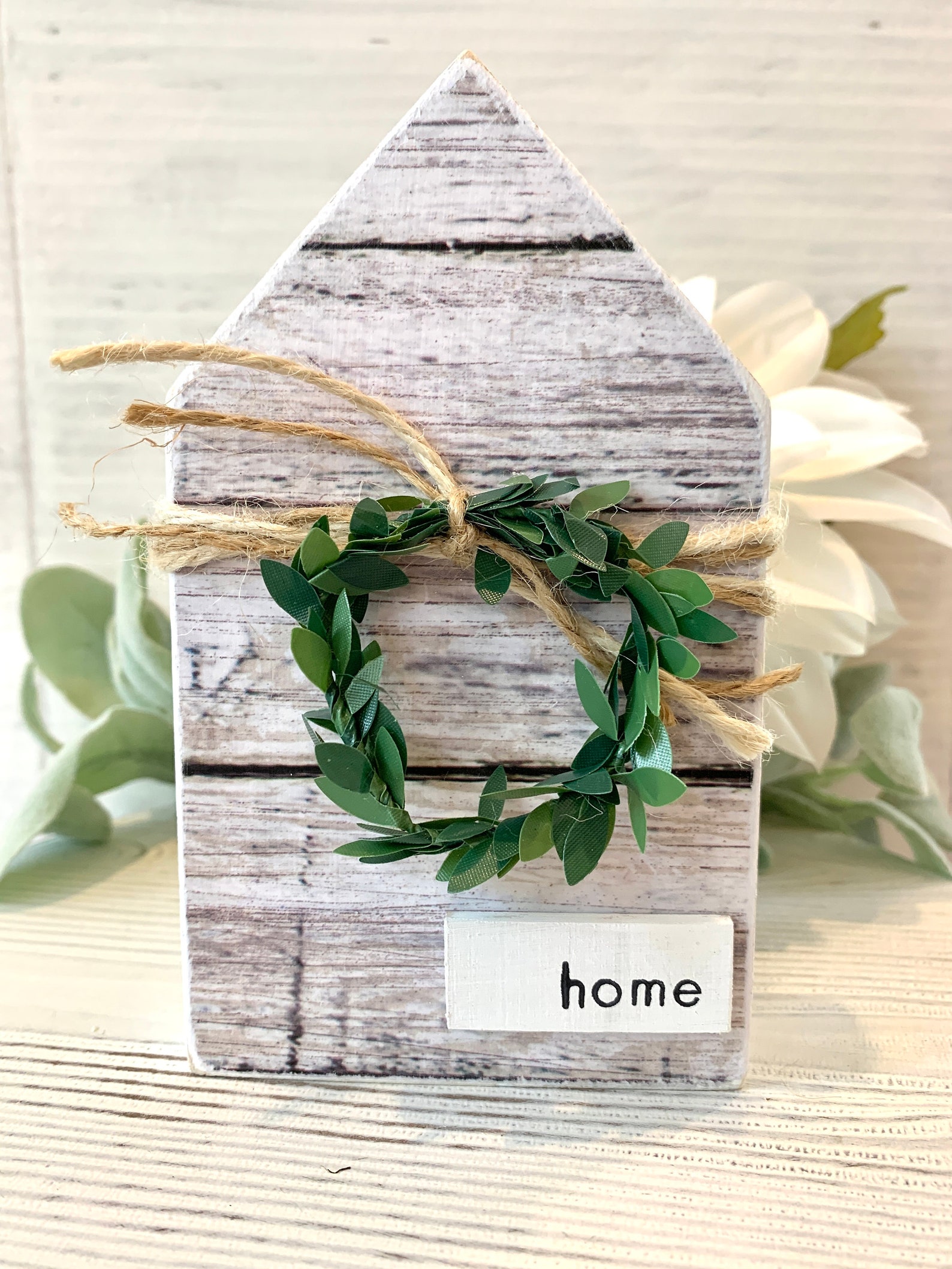 Small Wood House Sign Wood House Mini Wood Sign Mantle - Etsy