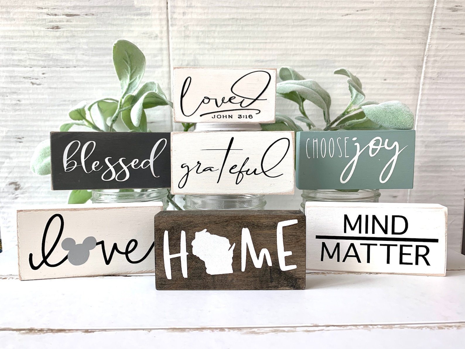 Sign 2x4 Small Accent Wood Sign Farmhouse Decor Mini - Etsy